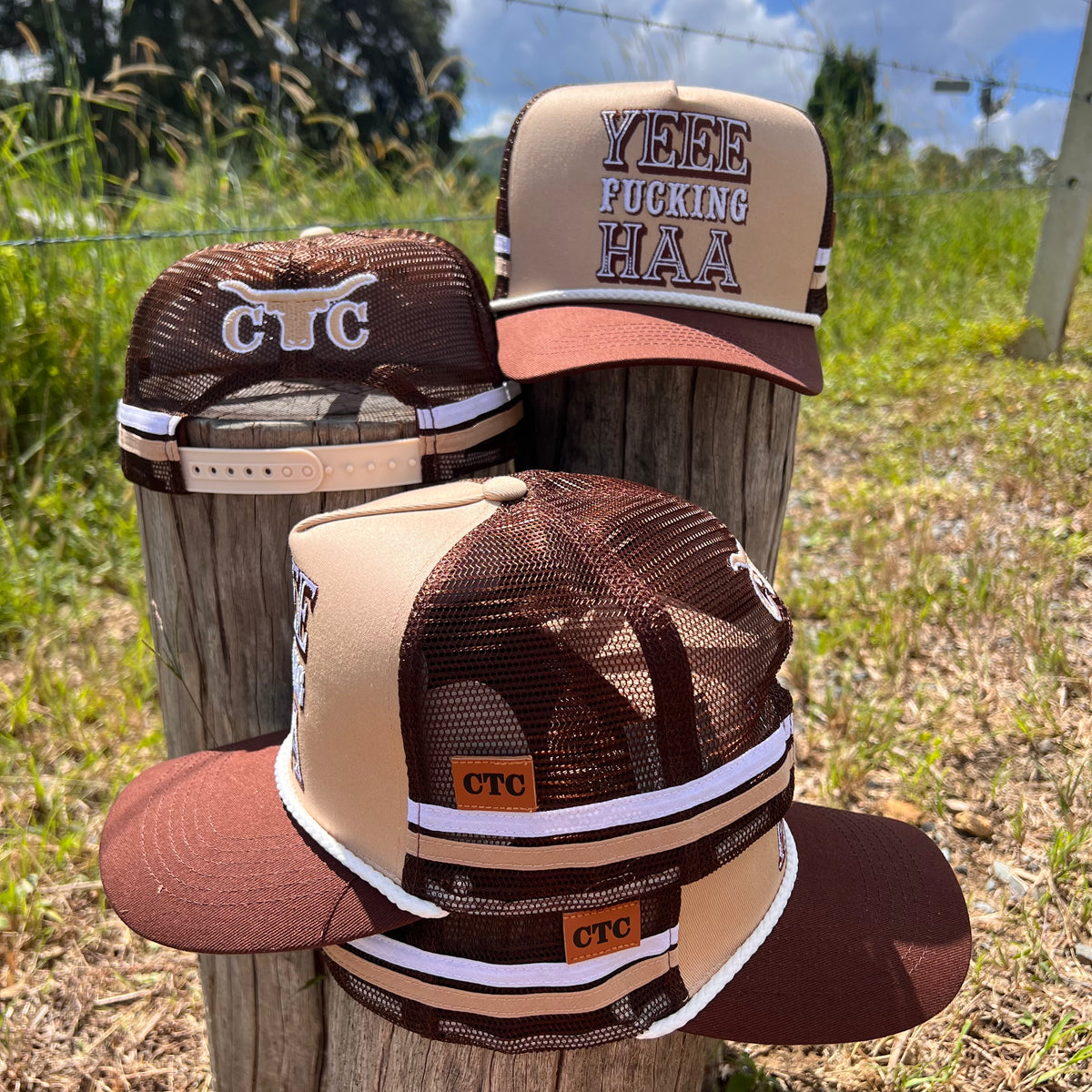 Yee Haa Trucker Cap Range – The Country Companies