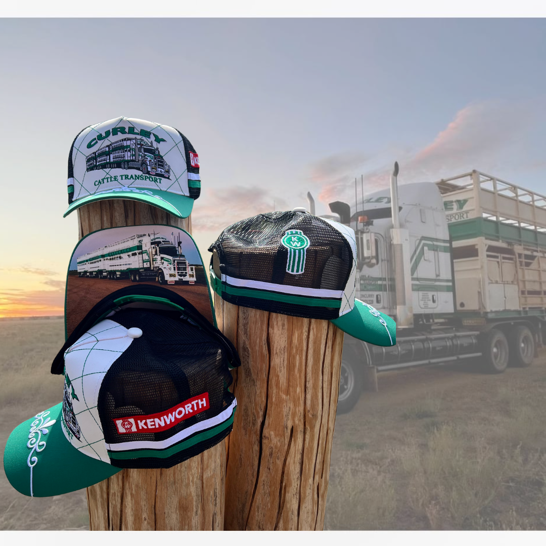 CURLEY TRUCKER CAP WHITE RANGE – The Country Companies