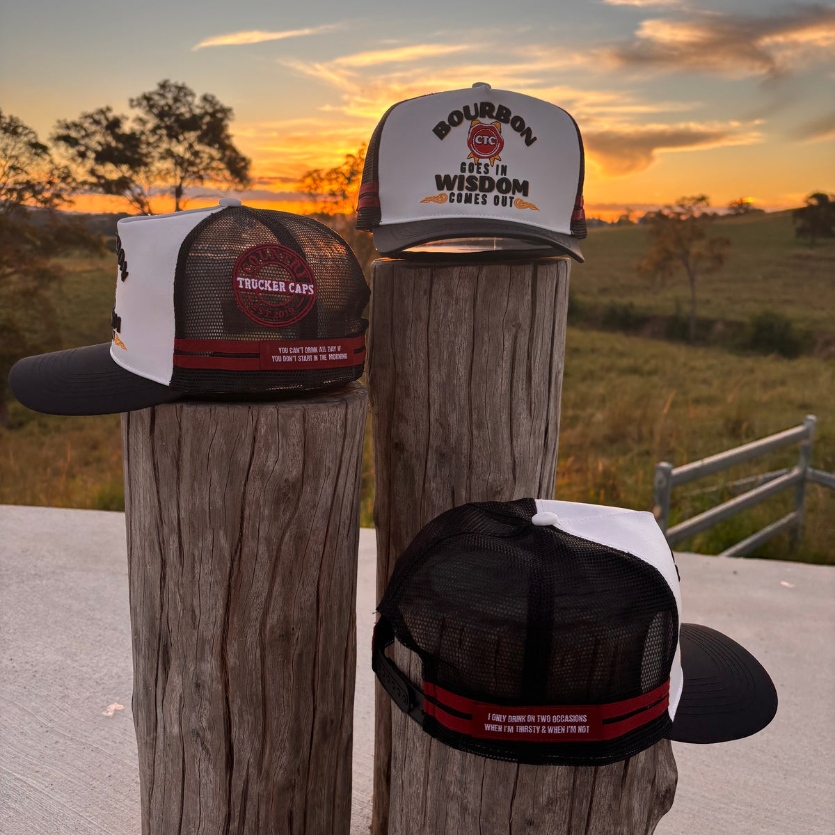 BOURBON -TRUCKER CAP – The Country Companies