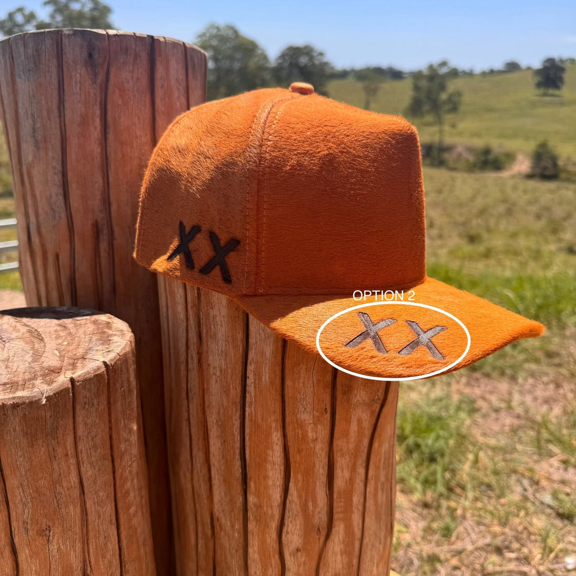 Cowhide Branded Trucker Cap – The Country Companies
