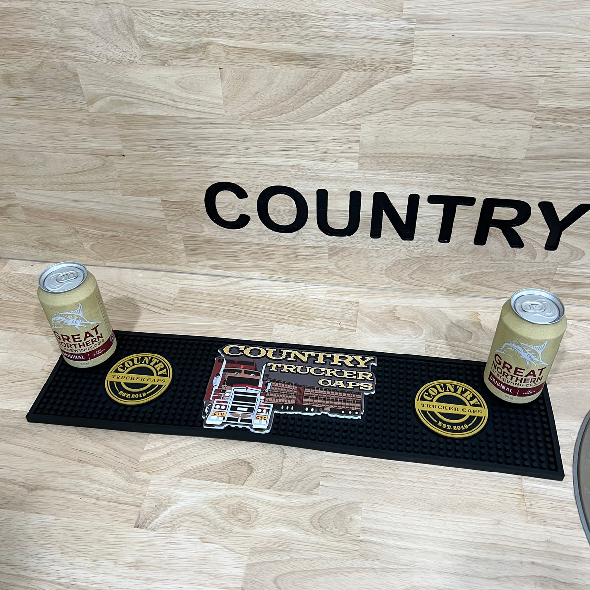 COUNTRY TRUCKER CAPS BAR MAT – The Country Companies