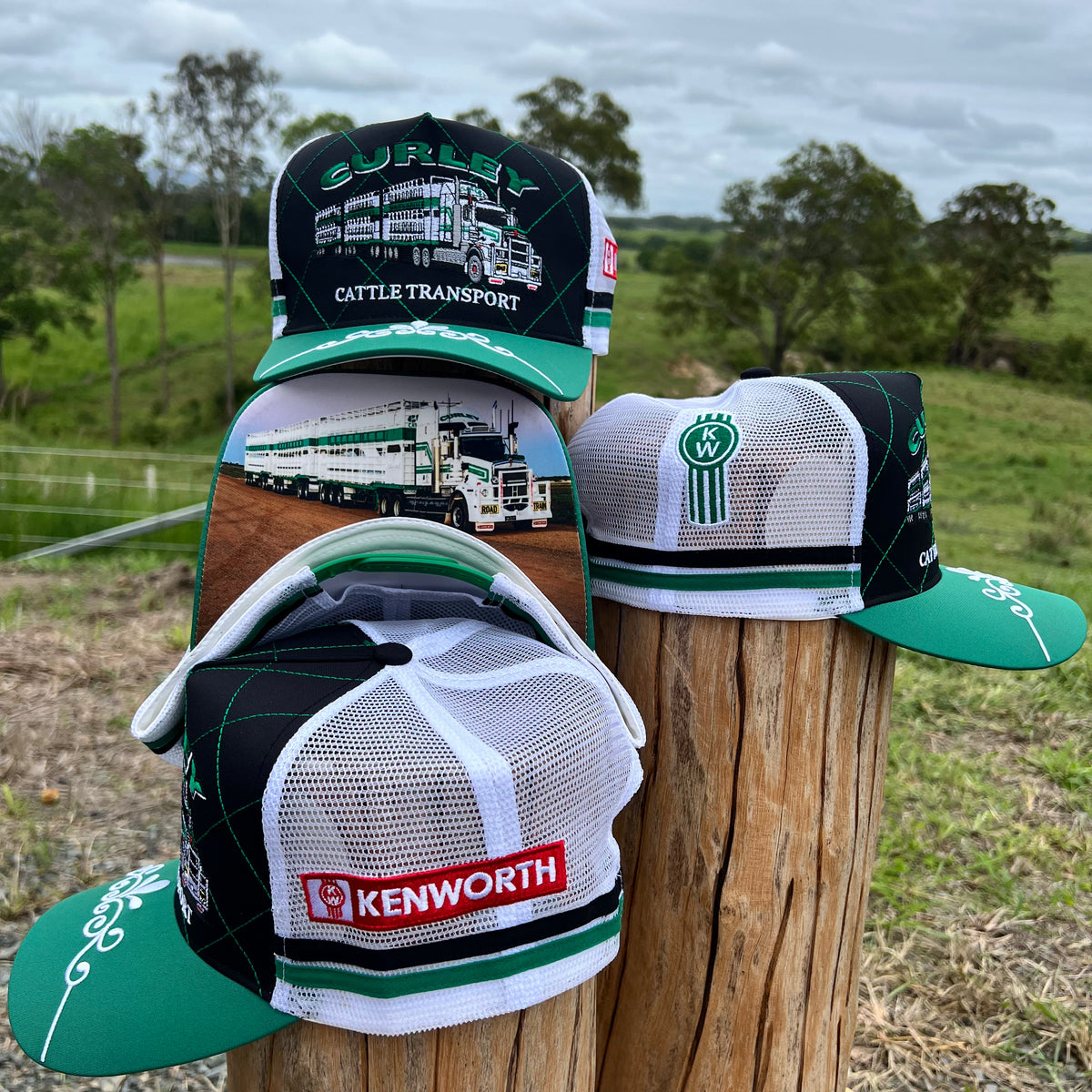 CURLEY TRUCKER CAP BLACK RANGE – The Country Companies