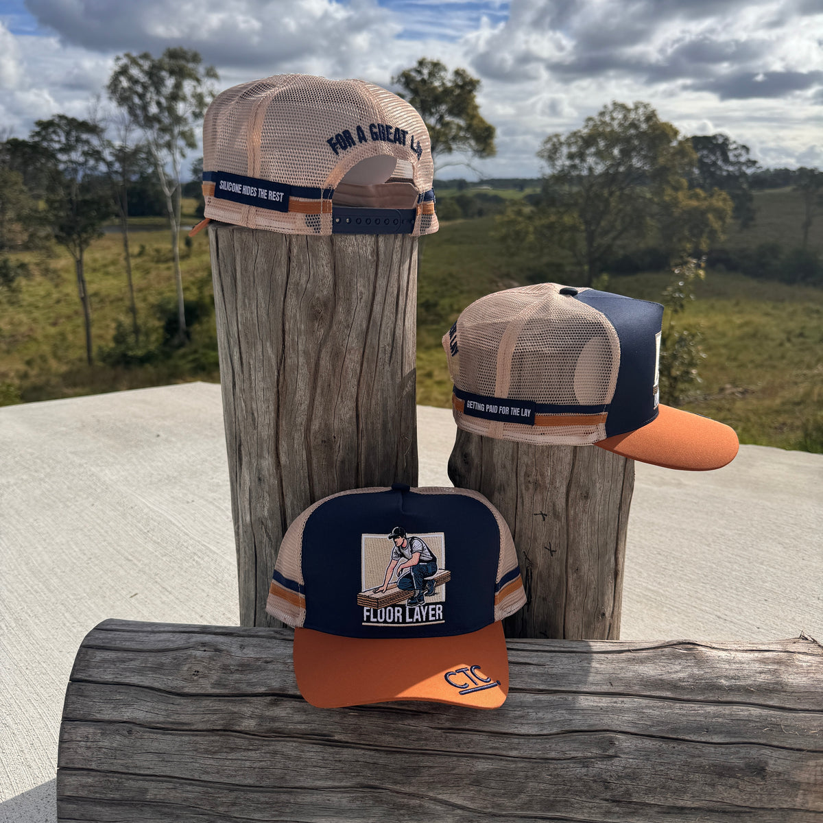 FLOOR LAYER TRUCKER CAP – The Country Companies