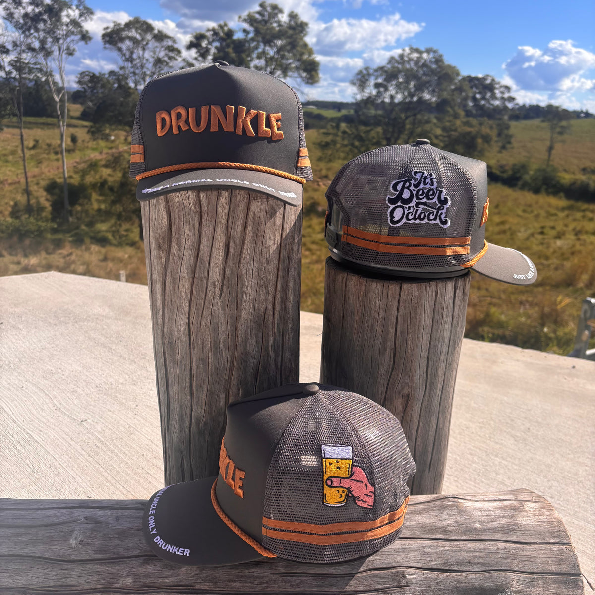 DRUNKLE 2.0 TRUCKER CAP – The Country Companies