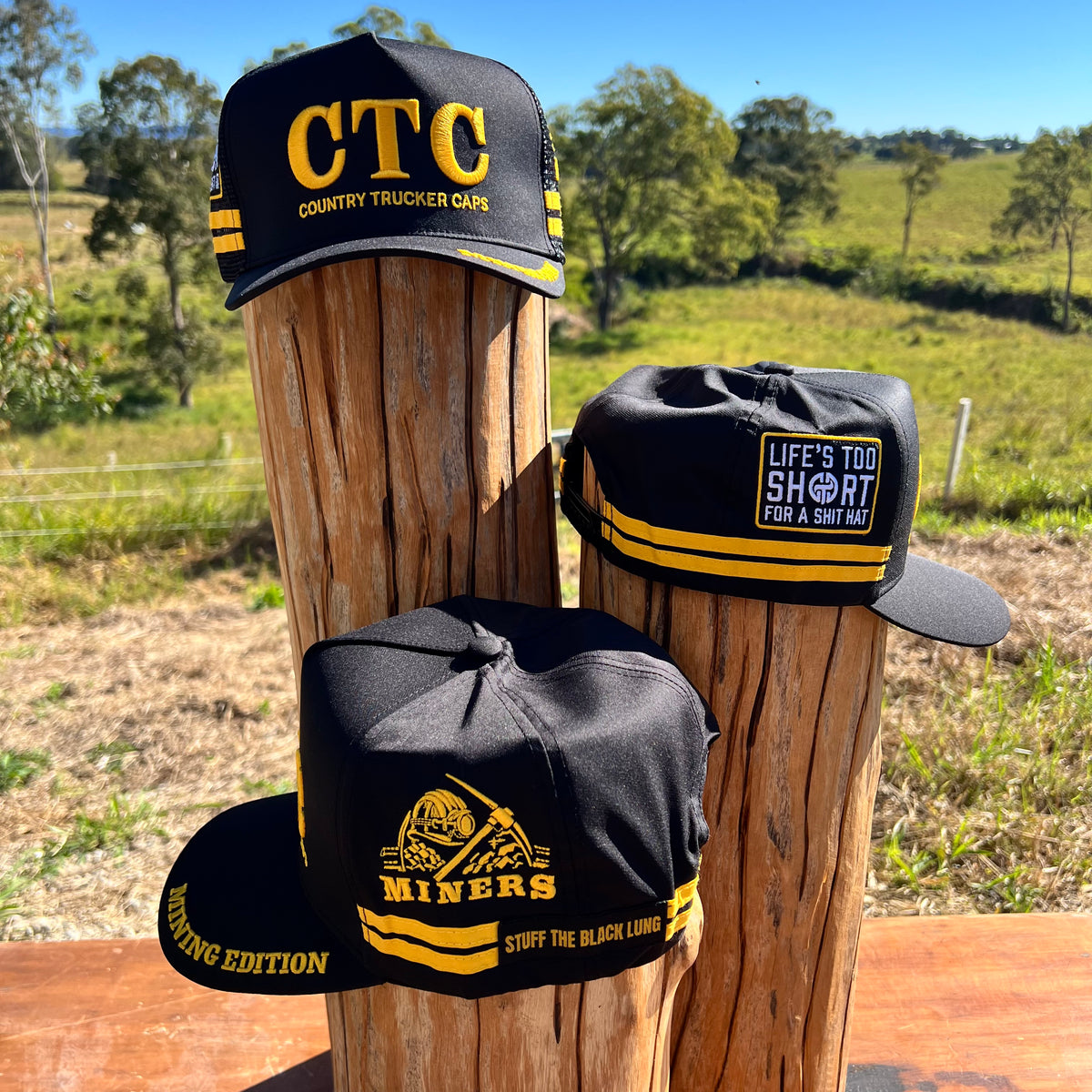 MINING EDITION TRUCKER CAP FULL FABRIC W/BUMP – The Country Companies
