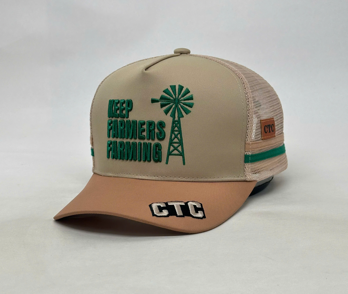KEEP FARMERS FARMING TRUCKER CAP – The Country Companies